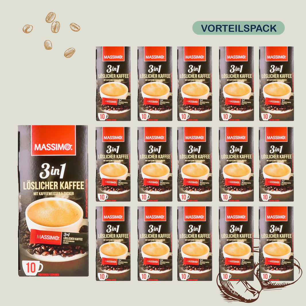 Entdecke MASSIMO Kaffeevielfalt | Instantkaffee Online-Shop – Massimo