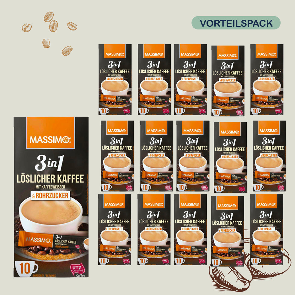 Entdecke MASSIMO Kaffeevielfalt | Instantkaffee Online-Shop – Massimo